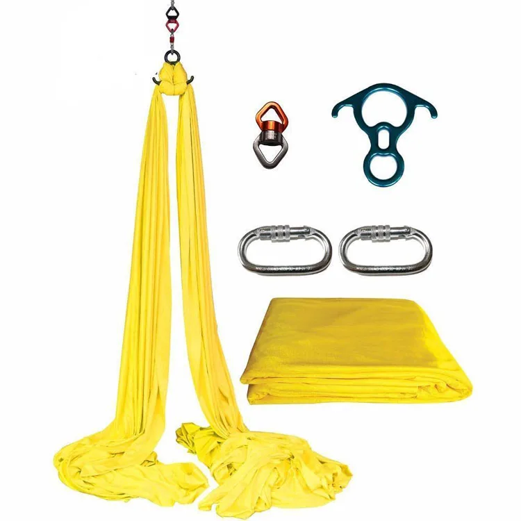 Aerial Silk Equipment for Acrobatic Flying Dance - Plum