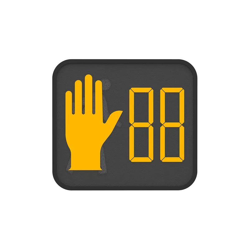 16x18 Hand and Walking Person Pedestrian Crosswalk Signal Head