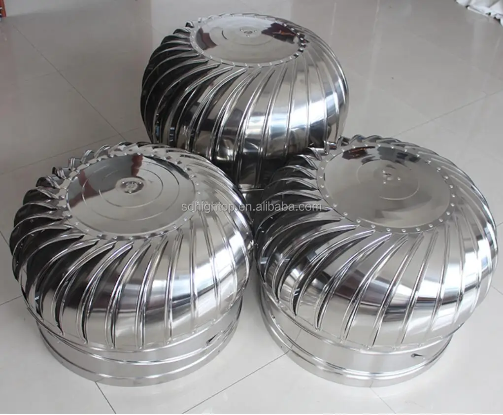 China Roof extractor fan wind driven turbine air ventilator roof fan ...