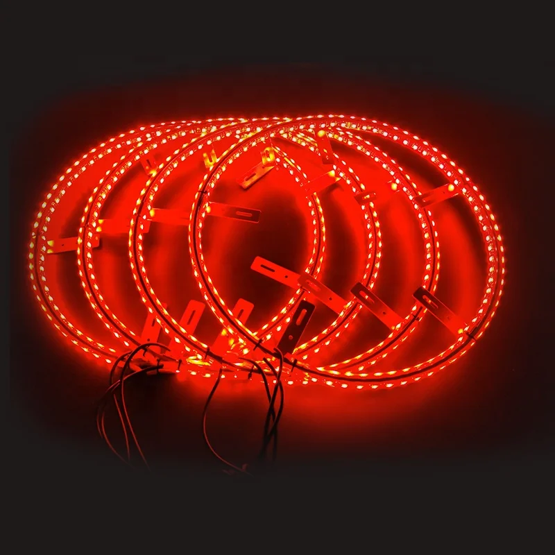 ZSOUL RGB Wheel Ring Light Kit - Smart Car Tire Lights