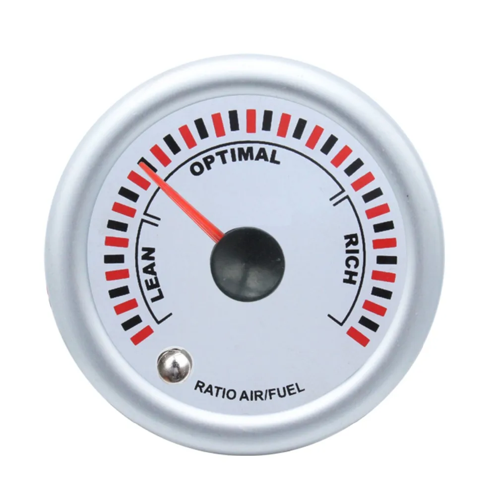 52mm 2inch 7colors Led Clear Lens Car Afr Gauge Air Fuel Ratio Gaugefor ...