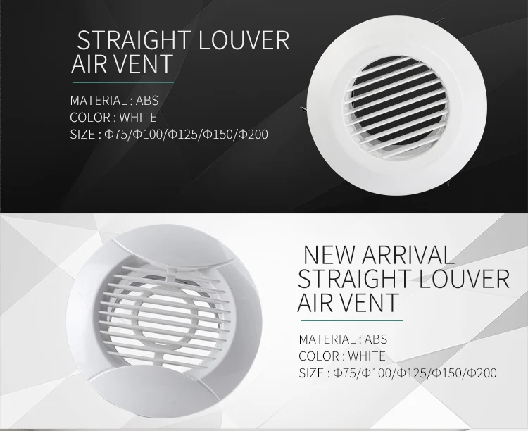 High Quality ABS Adjustable Air Ventilation Diffuser