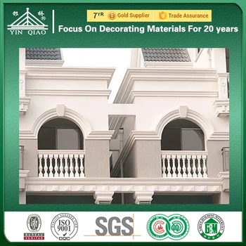 Balcony Railing Designs For Home Decoration Grc Cement Balustrade - Buy ...