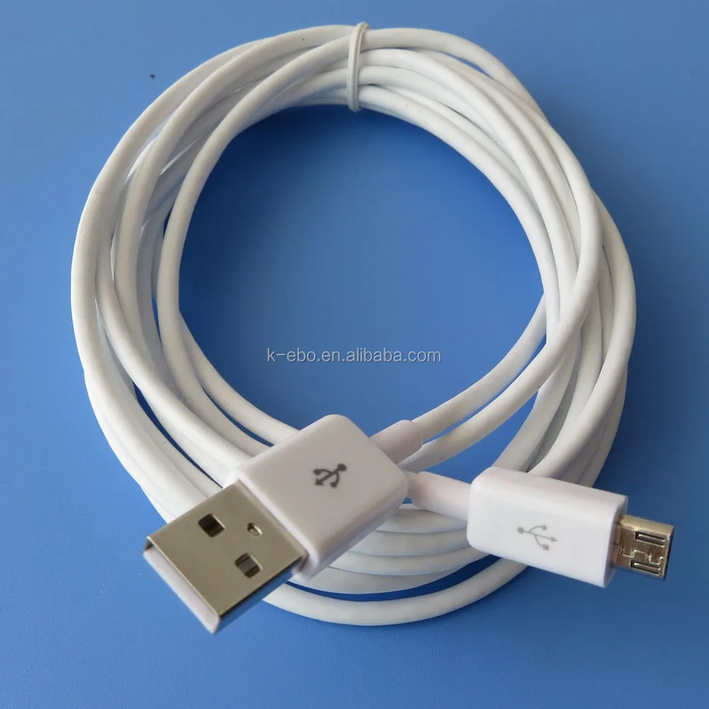 5meter Micro Usb Data Cable Rohs Pure Cooper With Braid Shield - Buy ...