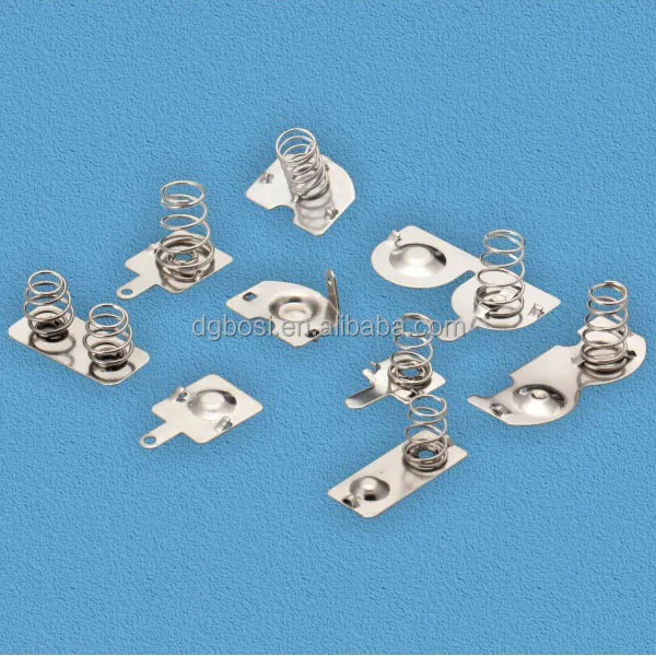 Custom Metal Stamping Battery Contacts,Smt Metal Battery Contact,Pcb ...