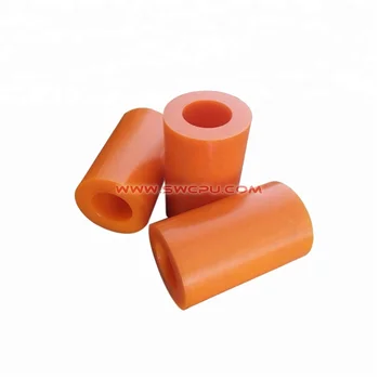 Cnc Machining Casting Nylon Bush Plastic Bushing Square Hole Bushing ...