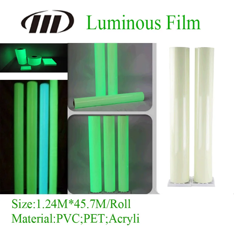 Selfadhesive Luminescent Luminous Color Glowing in the Dark Laminated ...