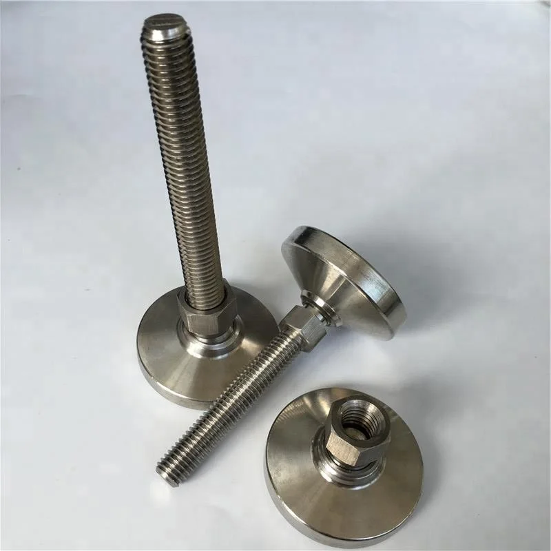 Adjustable Leveling Feet,Metal Thread Glide Feet,Swivel Machine Leg ...