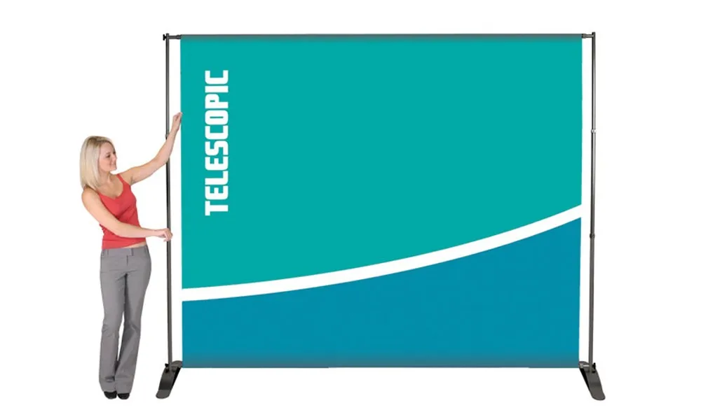 Trade Show Adjustable Portable Advertising Display Graphic Wall ...