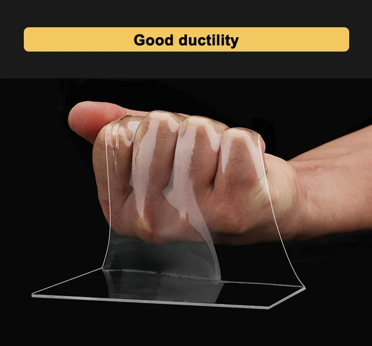 Waterproof Reusable and Removable Double Side Nano Suction Transparent ...