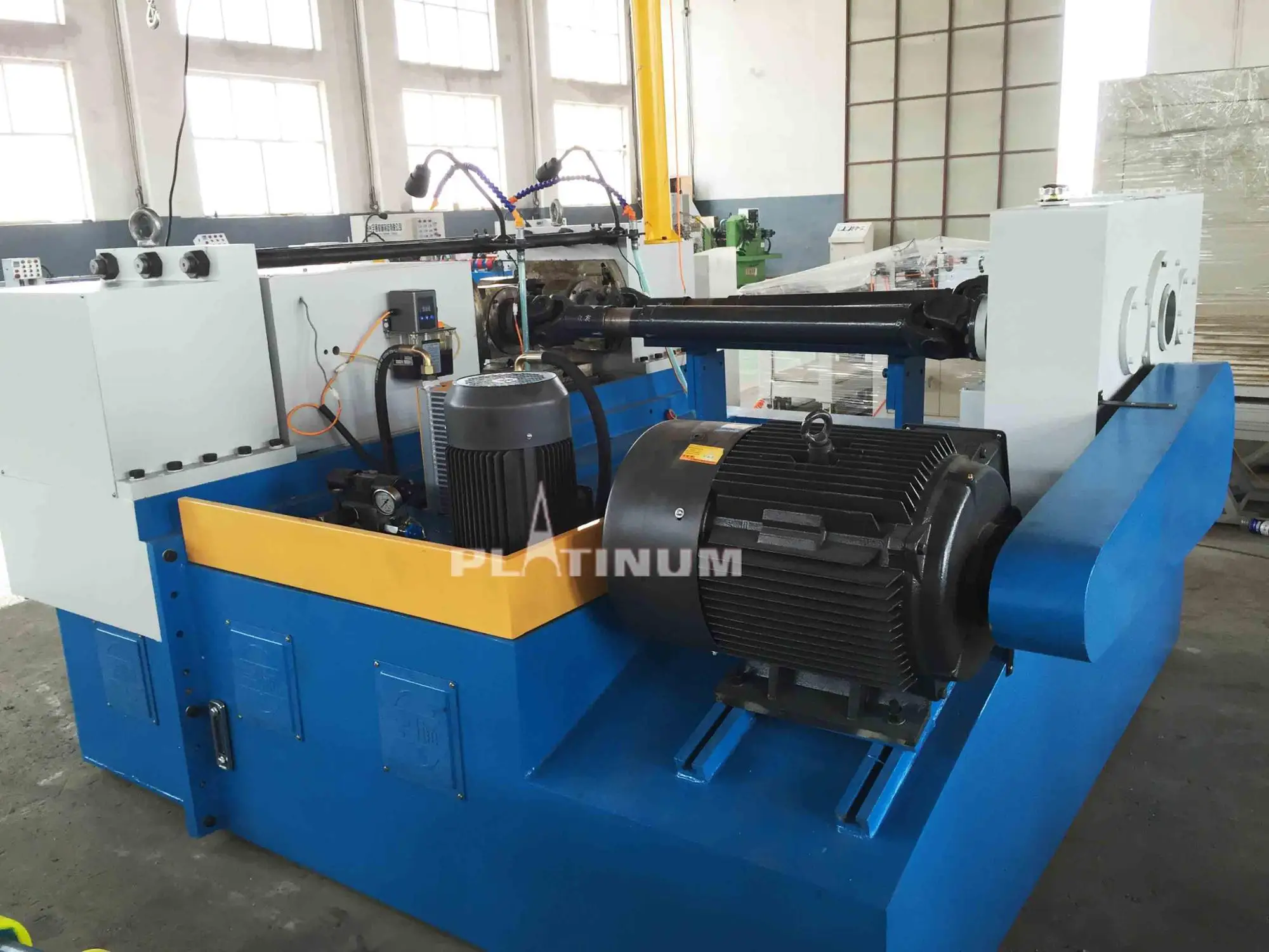 Cnc Large Roll Diameter Screw Spline Shaft Milling Knurling Threaded ...