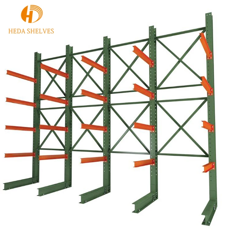 High Quality Industrial Storage Pipe Rack System 4 Tier High Capacity ...