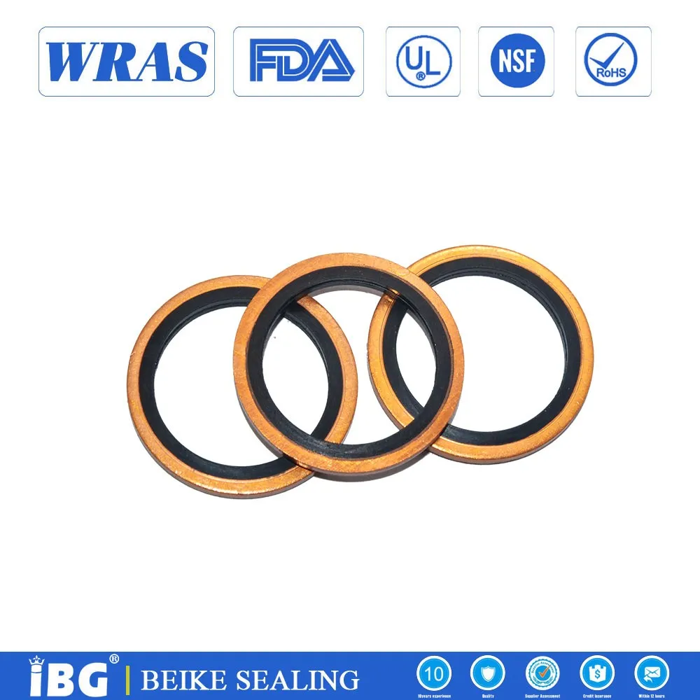 M3 Steel bonded seal washers - Buy Product on GTISEAL, INC.