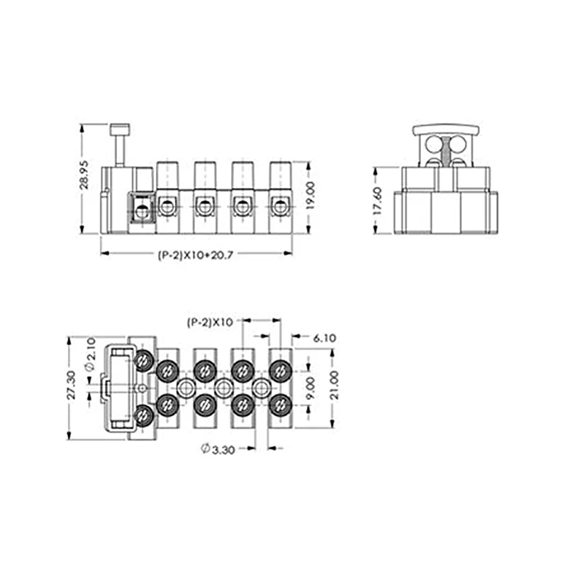 EU Standard 1 Pole Fused Terminals - Reliable & Versatile