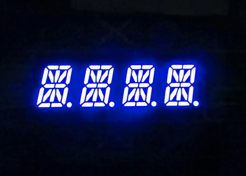kem-394d Alpha numeric 4 digit 16 segment display 0.39 inch ...