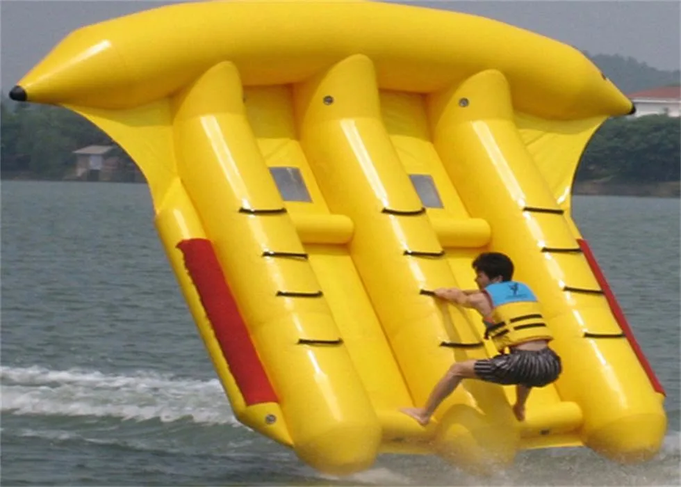 Popular Inflatable Flying Fish Banana Boat / Flying Fishing Banana Boat ...