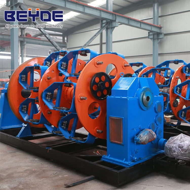 Cable Planetary Stranding Machine Siemens Control System Pj400/12 1.8-4 ...