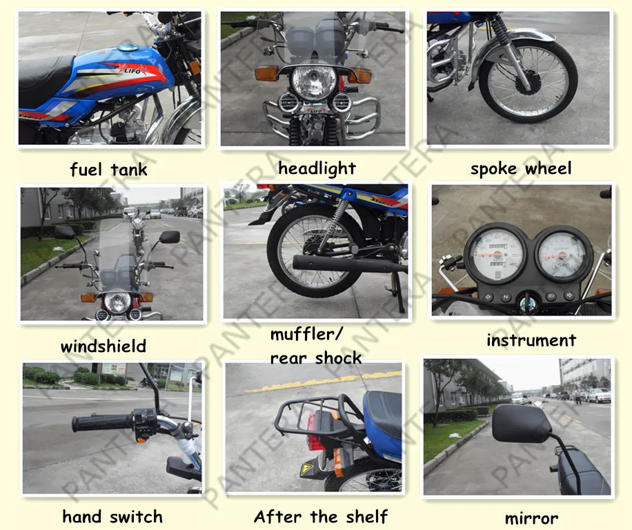 Mozambique Lifo 100cc 4-Stroke Motorcycle - Affordable Chinese ...