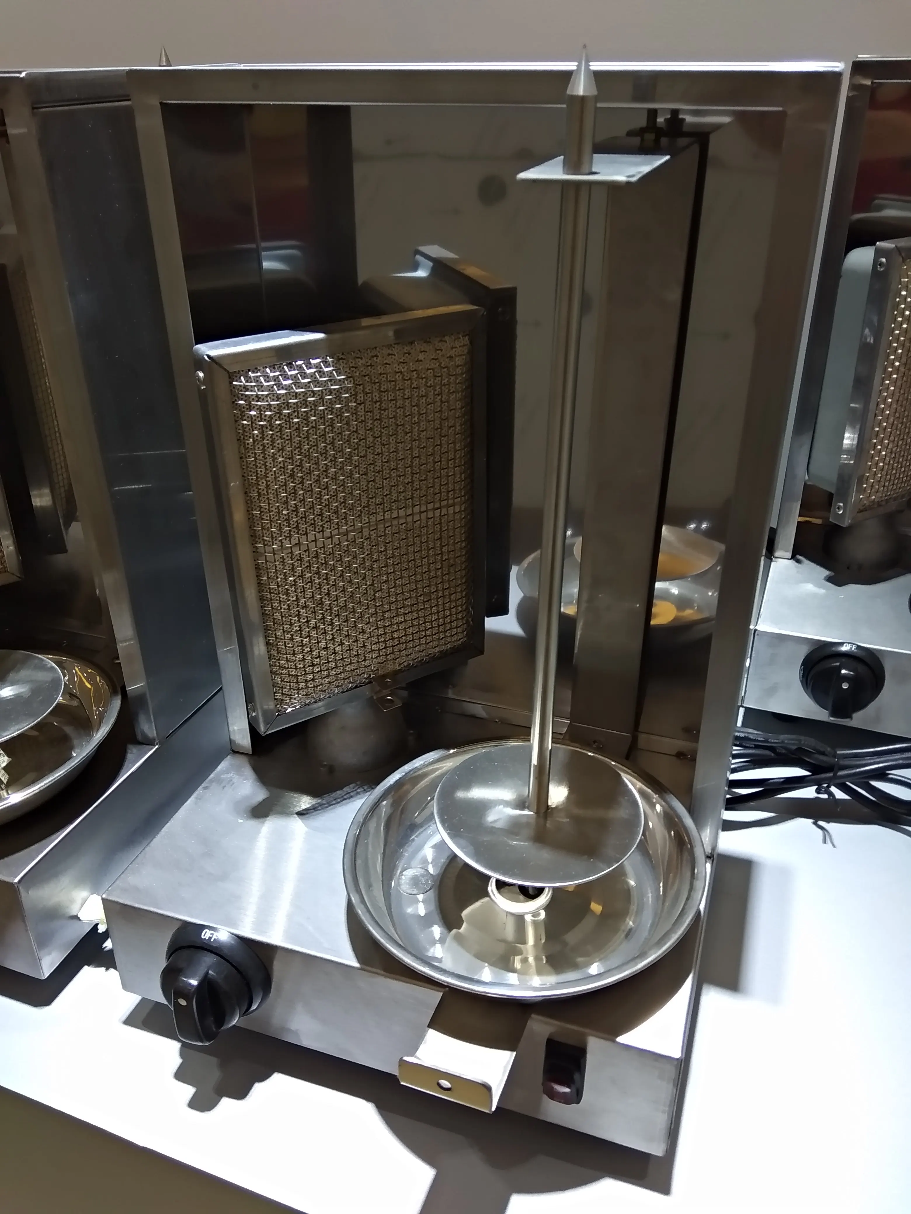 Table Top Shawarma Machine Grill Machine Gas Doner Kebab Gas Machine ...