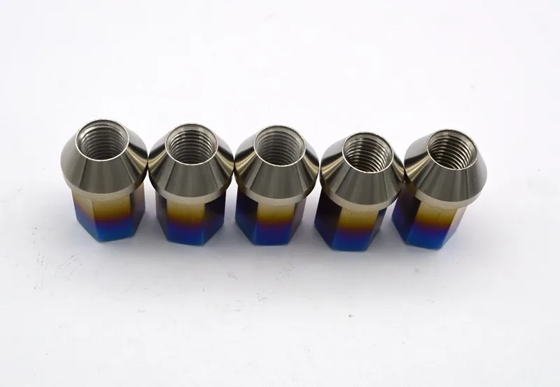 Gr5 Titanium Lug Nut M12*1.25/1.5*35mm for Racing Cars
