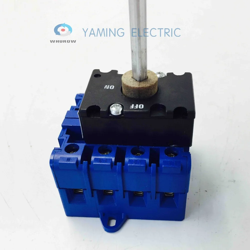 Isolator Switch With Padlock Panel 25a 4 Phases 2 Position On-off With ...