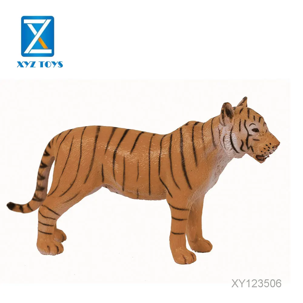 Zoo Animals Standing Model Mini Plastic Baby Tiger Toys Set - Buy Mini ...