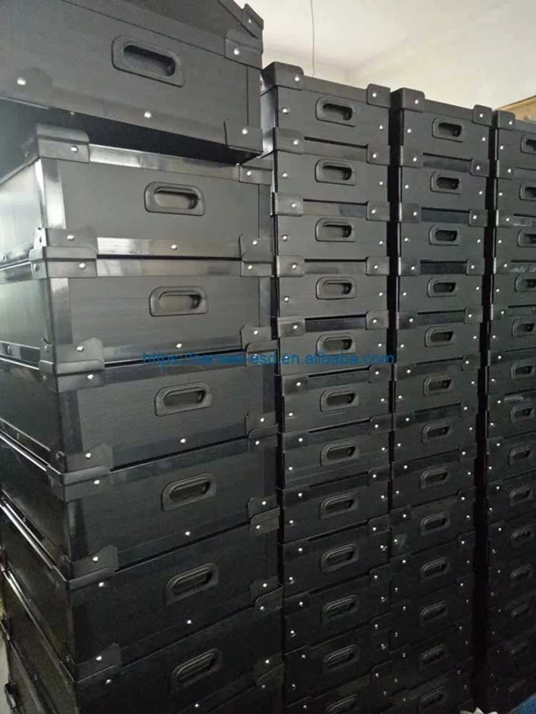 Esd Box Corrugated Esd Packaging Boxes With Dividers - Buy Esd ...