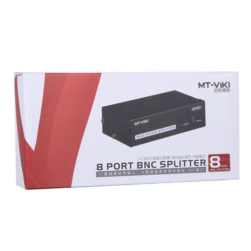 8 Port BCN Splitter Connector for CCTV - Reliable Performance