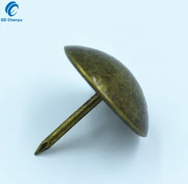 22mm Antique Bronze Iron Round Dome Head Nails for Sofa Decorative