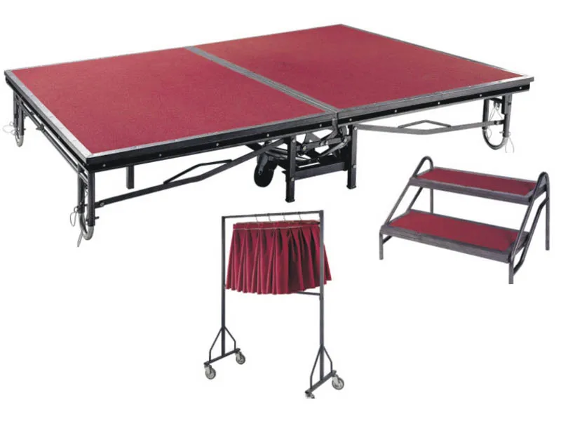 Outdoor Wedding Stage Platform,Stage Equipment With Ladder - Buy Metal ...