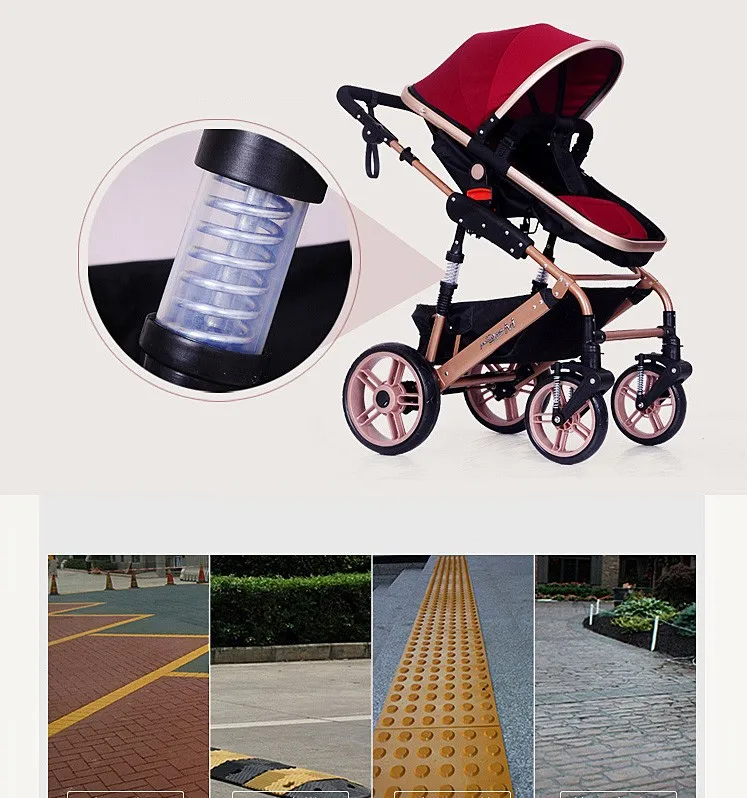 China Factory Baby Stroller Pushchair 3 In 1 Travel System New Foldable ...