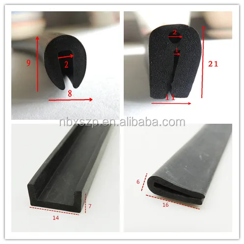 Extrusion Rubber U Channel Profile - Buy U Shape Rubber Strip,U Shape ...