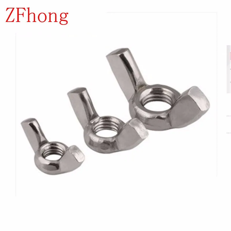 High Quality Stainless Steel 304 Butterfly Square Wing Nut - Buy Wing ...