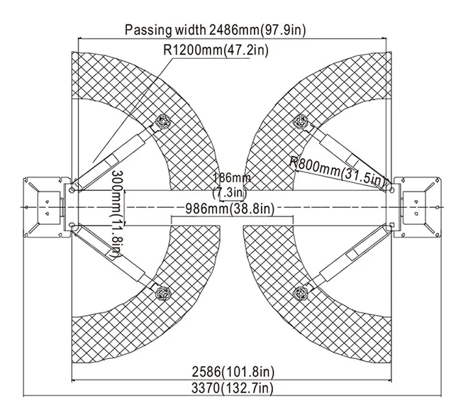 Launch Tlt235sb 유압 차 Lift Garage 장비 2 Post 리프트 대 한 \ % Sale Original ...