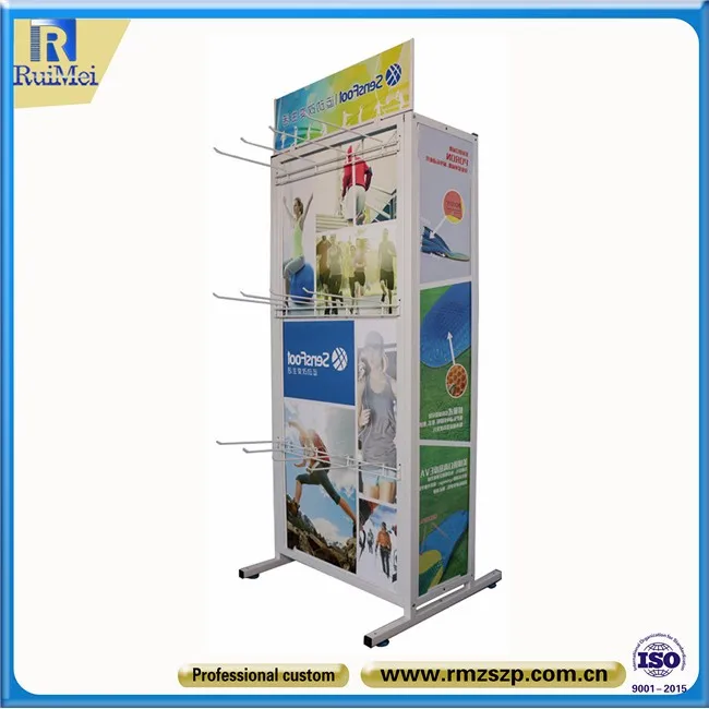 New Design Customized Floor Stand Metal Flip Flop Display Rack - Buy ...