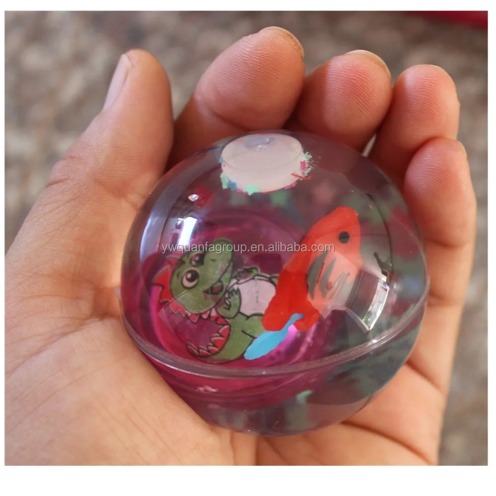 Led Plastic Water Ball Flashing Bouncing Ball Light Up Small Toys - Buy ...