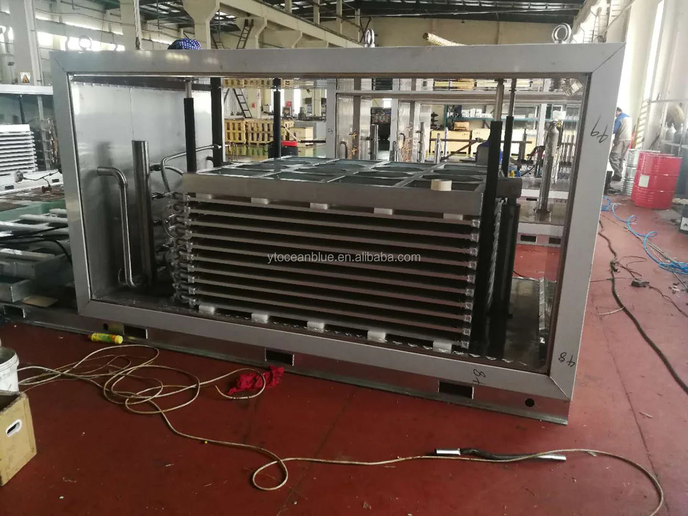 Efficient Freezing with Horizontal Plate Freezer for Fish