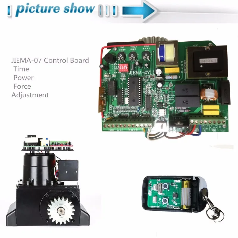 800kg 220v Automatic Sliding Gate Opener Motor Remote Control Kit - Buy ...