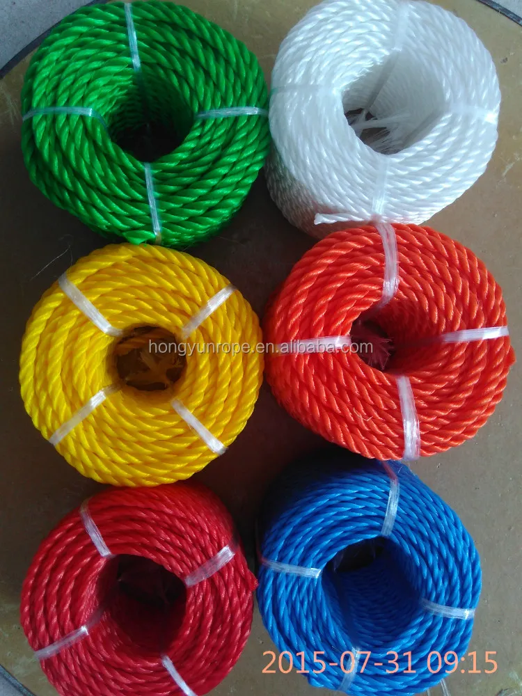 White Polyethylene Rope Twisted Pe Rope - Buy White Polyethylene Rope ...