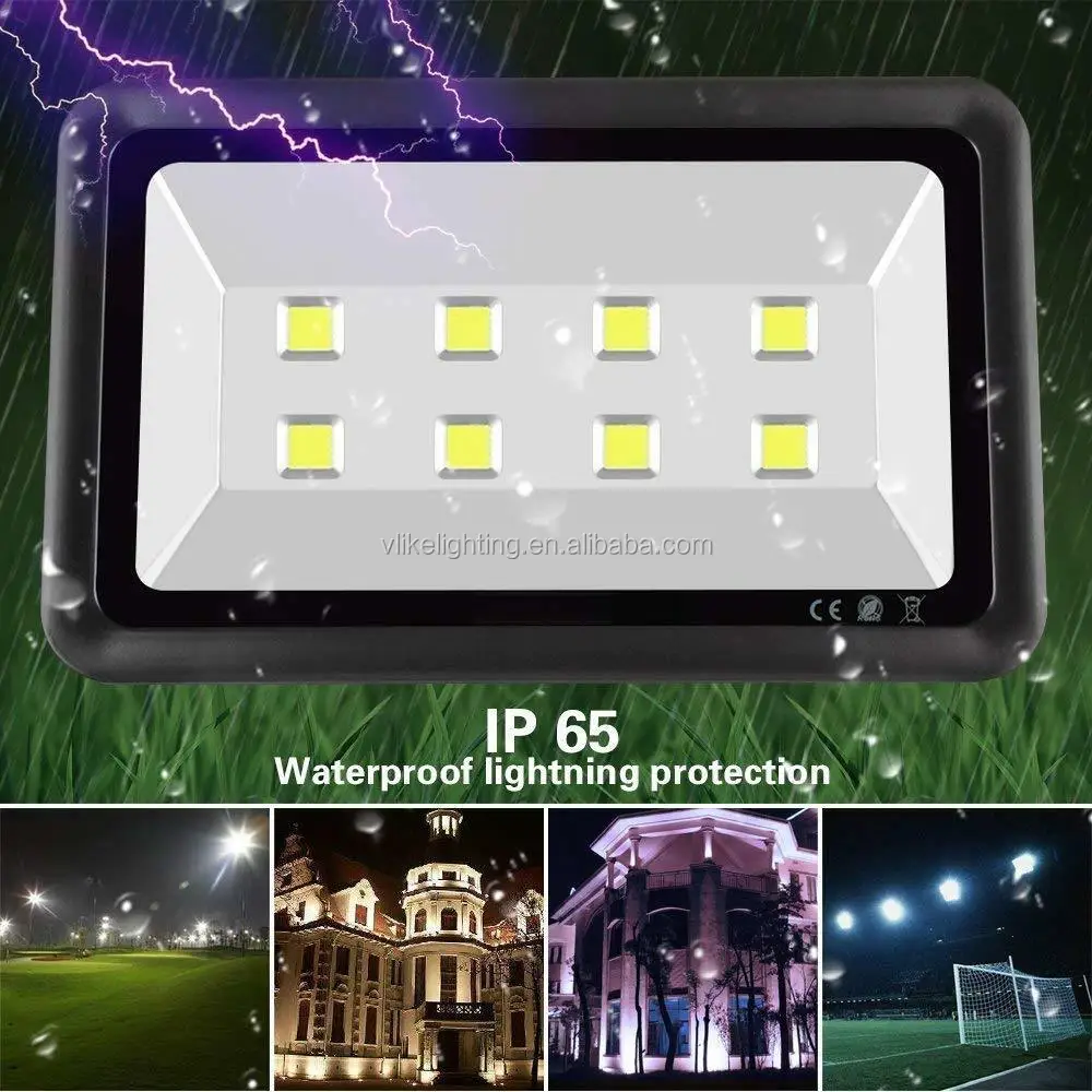 6000k 40000 Lumen 400w Led Flood Light Outdoor Security Spotlight Lamp ...