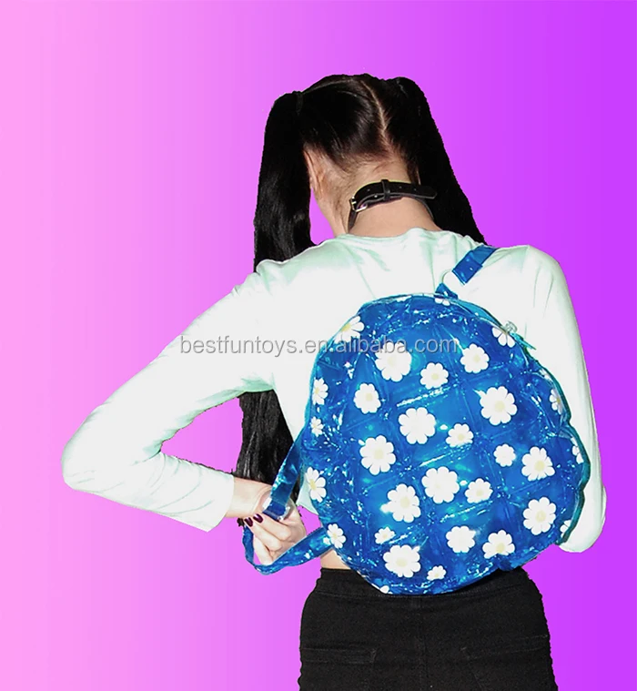 Factory Customized Pvc Inflatable Bubble Backpack Bag Kids Clear Pvc ...