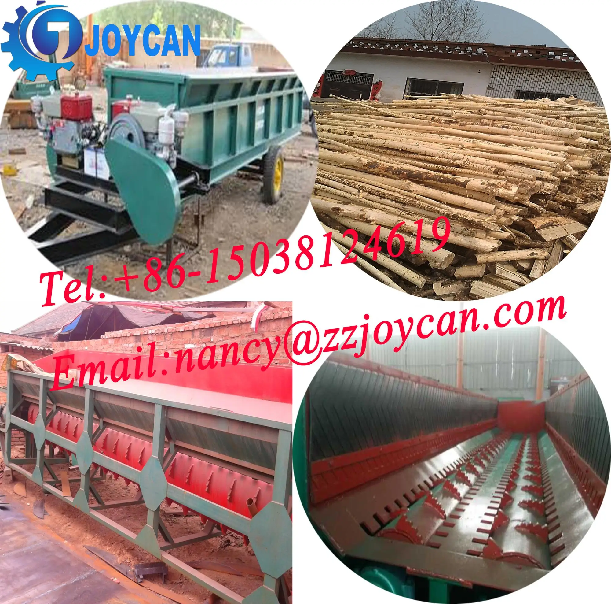 Log Peeling Machine Debarking Machine Wood Log Debarker