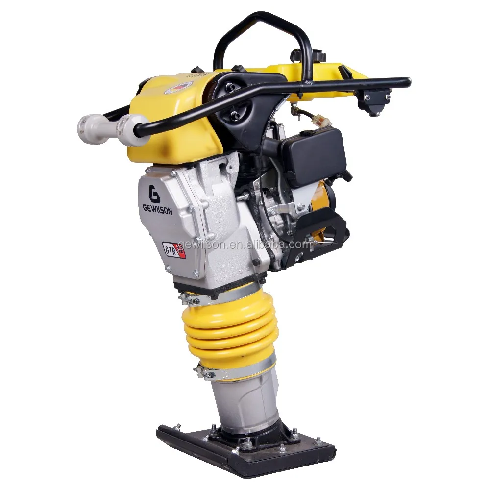 Road Tamper Rammer Machine Vibratoion Gasoline Tamping Rammer - Buy ...
