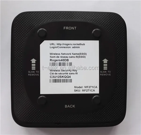 Zte Mf271 Hotspot Hspa+ Lte 150mbps Wifi Router For Rogers Network ...