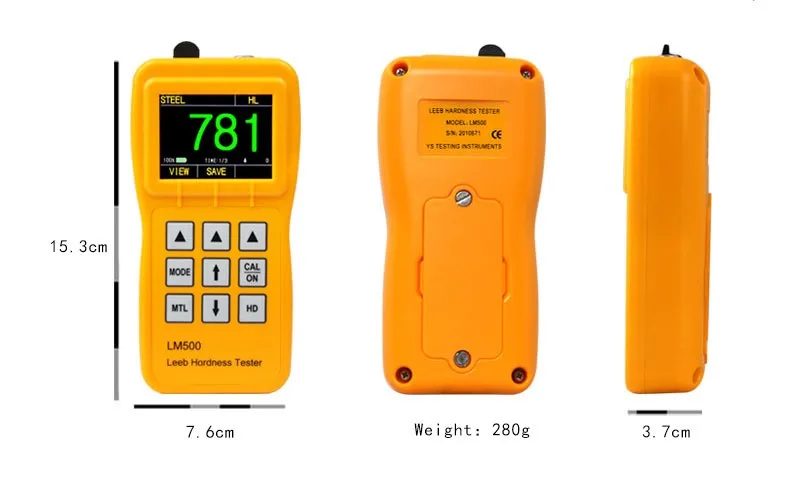 YUSHI LM500 Pellet Hardness Tester - Portable & Accurate