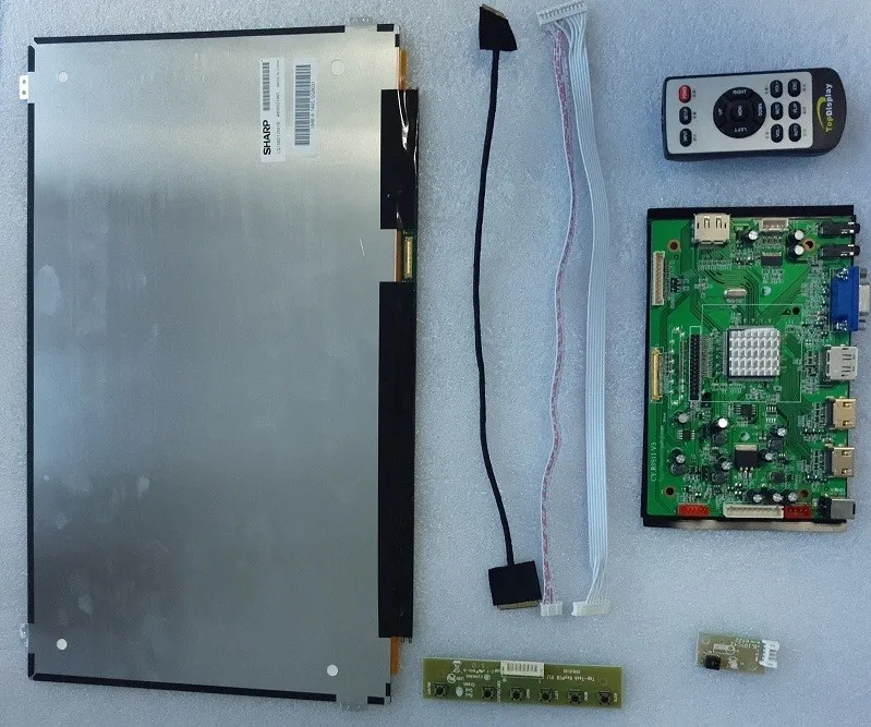 4k Lcd Liquid Crystal Display Module Edp Vbyone 40 Pin Lcd Controller ...