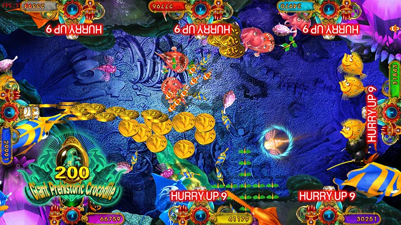 Fish Hunter Ocean Monster 3 Arcade Slot Fishing Game Arcade Table Game ...