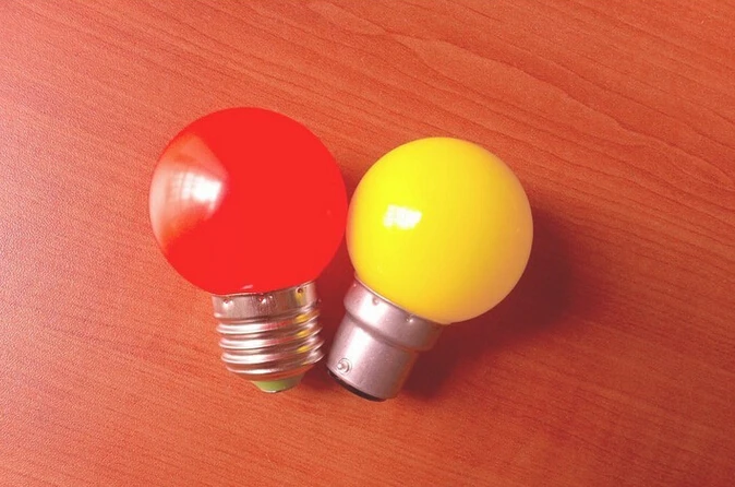 G45 E27 1w Colorful Led Bulbs For Christmas Decorative - Buy G45 Led ...