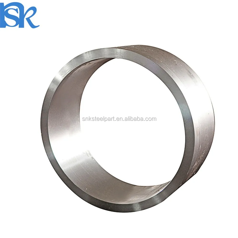 Not Easily Damaged Seamless Rolled Steel Tube Rings Ss Forging Material ...