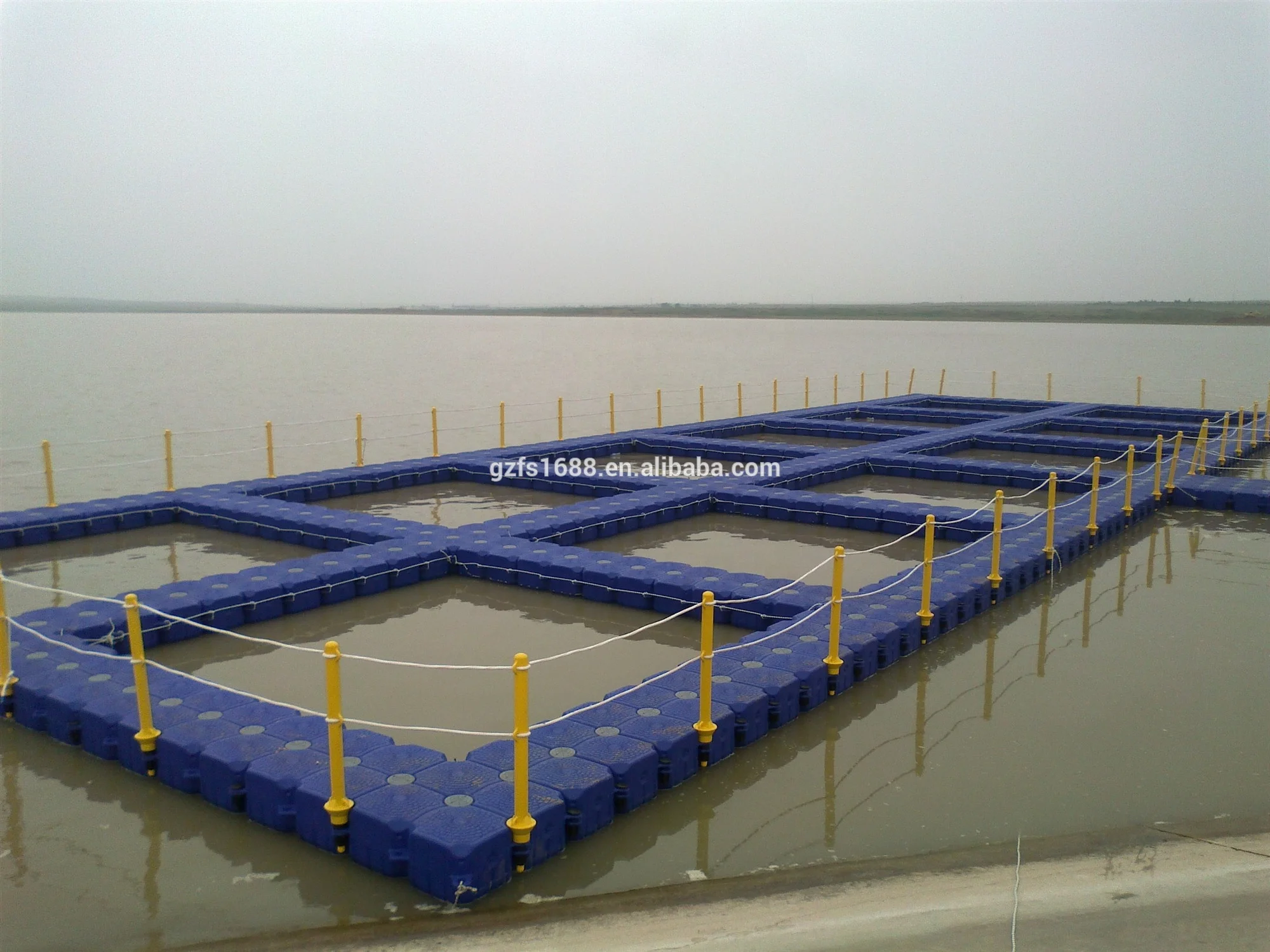Double Cube Plastic Floating Dock System For Aquaculture System - Buy ...